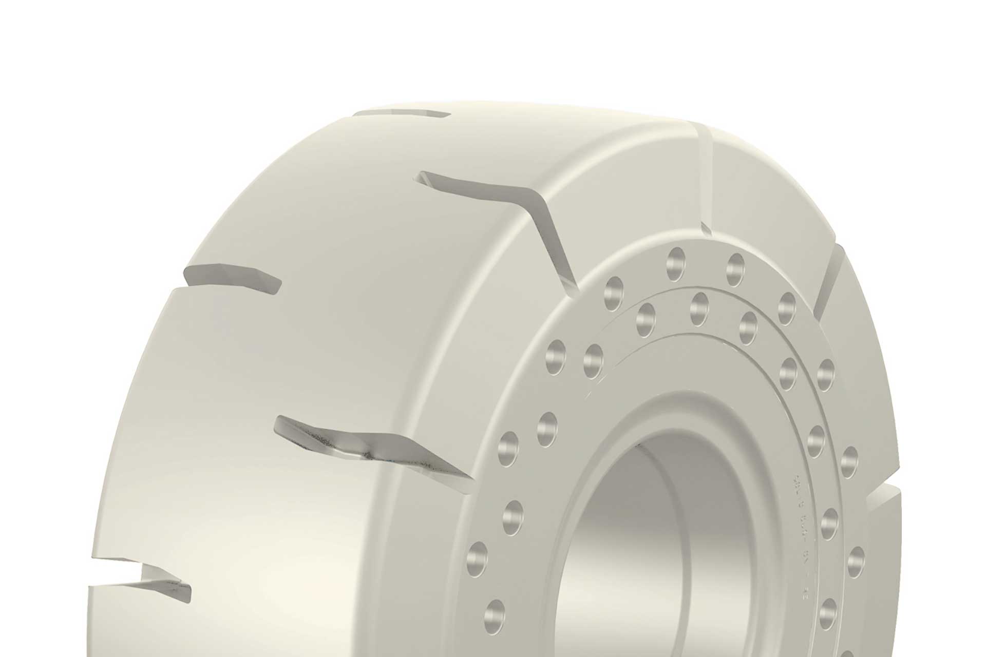 S2D Pattern Non-Marking/White Loader Tires - Sentry Tire