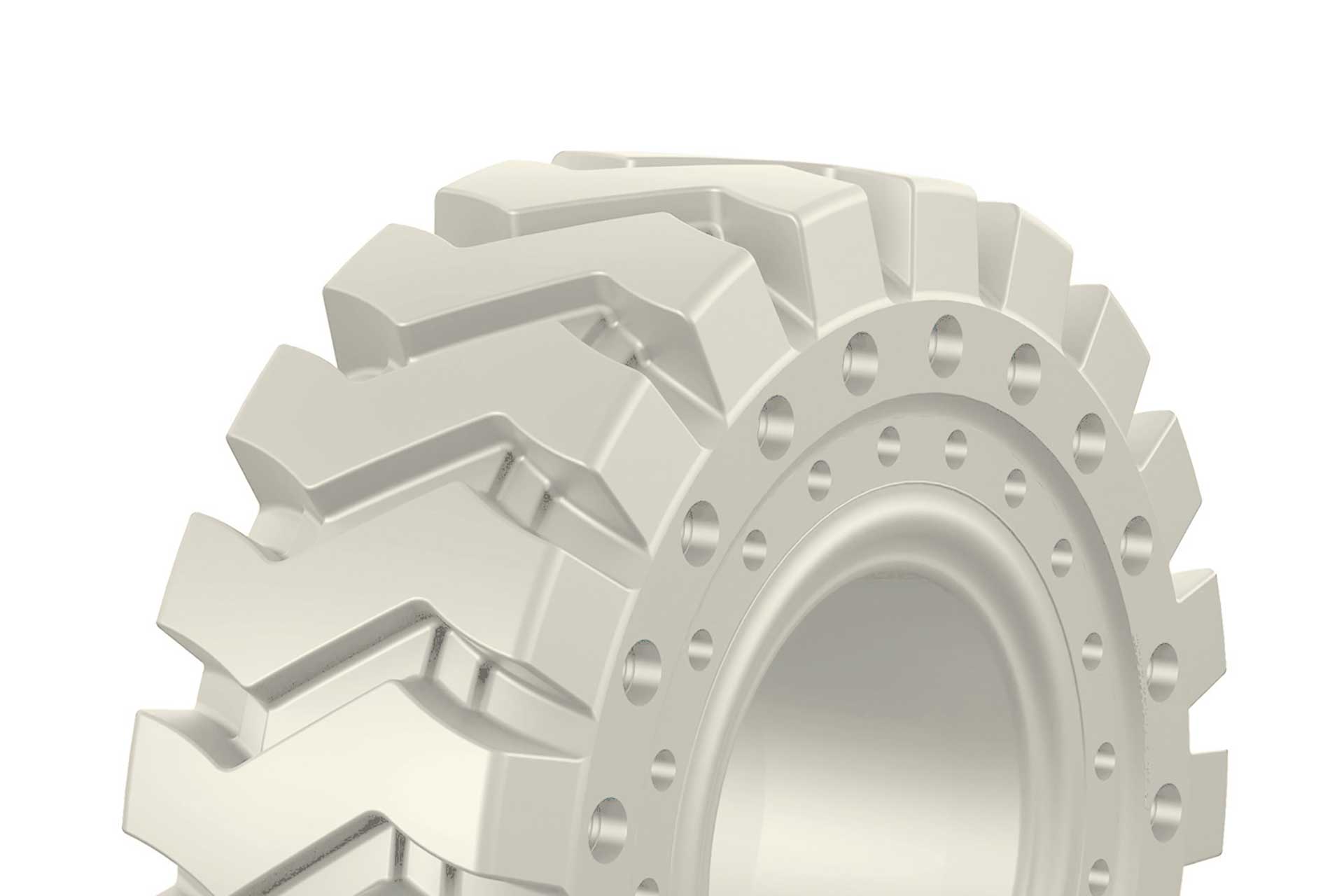 ZD Pattern Non-Marking/White Loader Tires - Sentry Tire